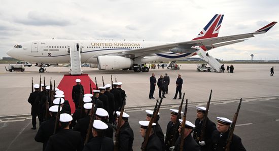 Royal Airforce Airplane United Kingdom Lands Editorial Stock Photo ...