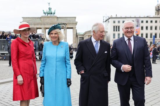 German First Lady Elke Buedenbender Britains Editorial Stock Photo ...