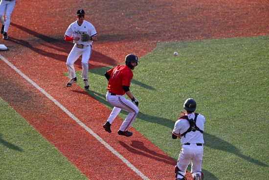 Louisville Outfielder Isaac Humphrey Gets Caught Editorial Stock Photo ...