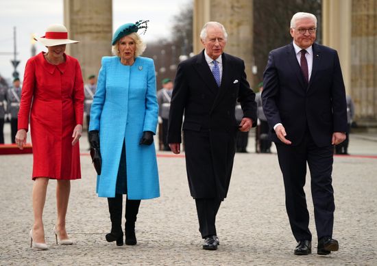 Britains King Charles Iii 2r Camilla Editorial Stock Photo Stock