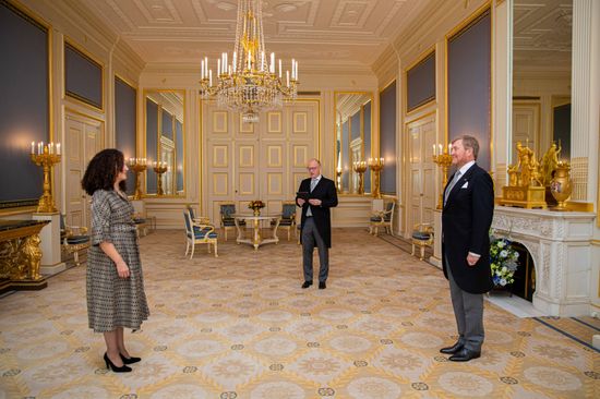 King Willemalexander Mrs Tamara Trotman Who Editorial Stock Photo ...