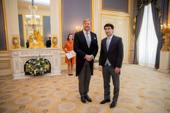 Presentation Credentials Ambassador Turkmenistan He Sapar Editorial ...