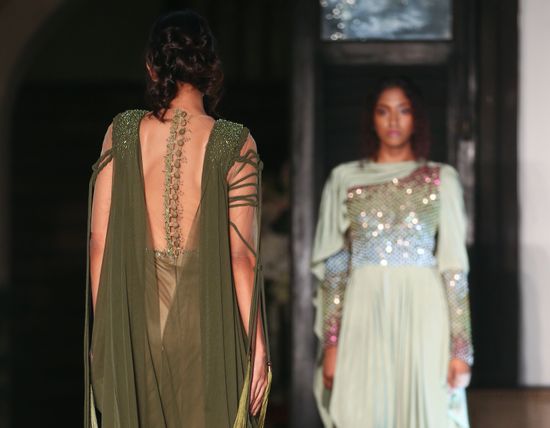 Models Presenting Creations By Sri Lankan Editorial Stock Photo - Stock ...