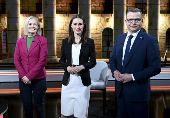 Left Chairperson True Finns Party Riikka Editorial Stock Photo - Stock ...