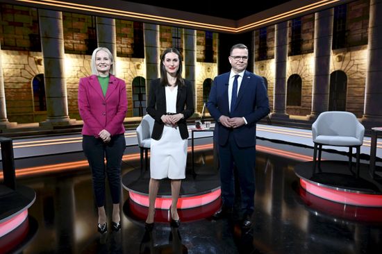 Left Chairperson True Finns Party Riikka Editorial Stock Photo - Stock ...