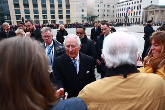 Bath Crowd King Charles Iii Reception Editorial Stock Photo - Stock ...