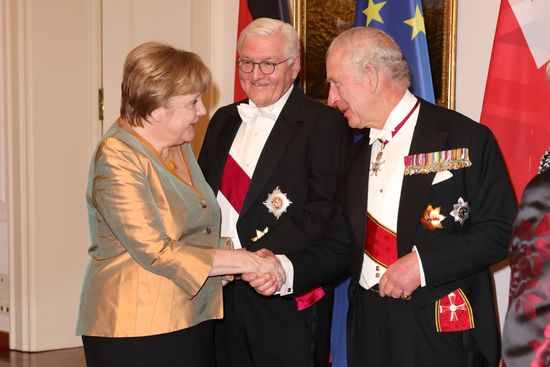 King Charles Iii Angela Merkel Parade Editorial Stock Photo - Stock ...