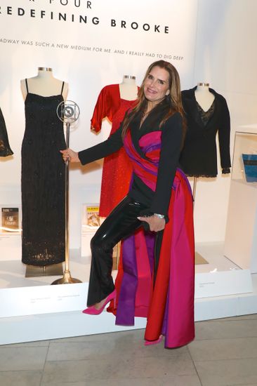Brooke Shields Poses Front Some Costumes Editorial Stock Photo - Stock ...