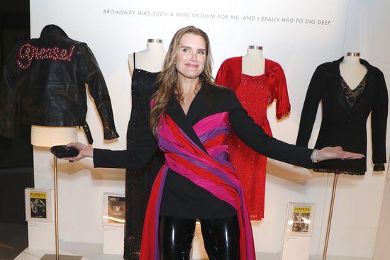 Brooke Shields Poses Front Some Costumes Editorial Stock Photo - Stock ...