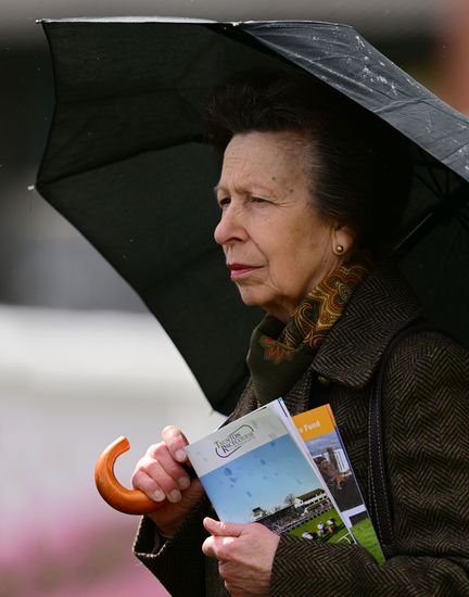 Hrh Princess Royal Taunton Racecourse Taunton Editorial Stock Photo ...