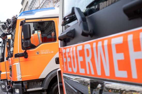 Fire Engines Berlin Fire Departmentfire Engines Editorial Stock Photo ...