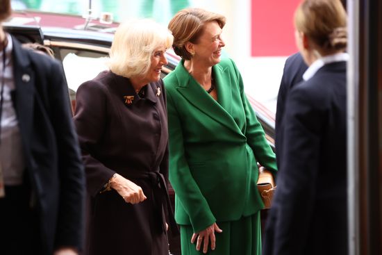 Camilla Visits Berlin Refugio Project Berlin Editorial Stock Photo ...