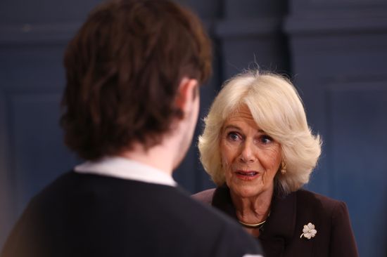 Camilla Visits Berlin Refugio Project Editorial Stock Photo - Stock ...