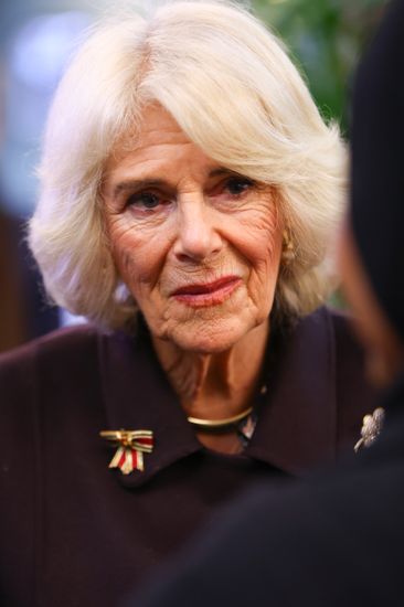 Camilla Visits Berlin Refugio Project Editorial Stock Photo - Stock ...