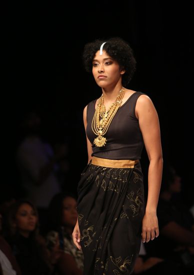 Model Presenting Creation By Sri Lankan Editorial Stock Photo - Stock ...