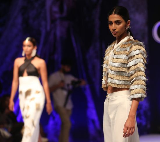 Model Presenting Creation By Sri Lankan Editorial Stock Photo - Stock ...