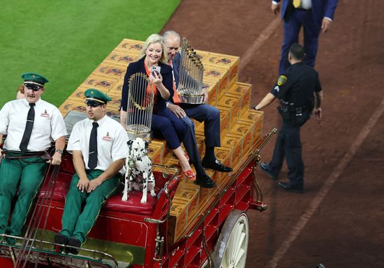 Houston Astros Owners Jim Crane R Editorial Stock Photo - Stock Image ...