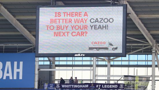 Cazoo Advertisement On Big Screen Editorial Stock Photo - Stock Image ...