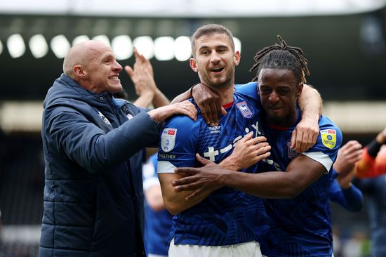Dominic Ball Greg Leigh Ipswich Town Editorial Stock Photo - Stock ...
