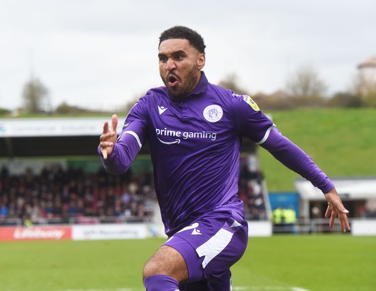Jamie Reid Stevenage Celebrates Scoring 11 Editorial Stock Photo ...