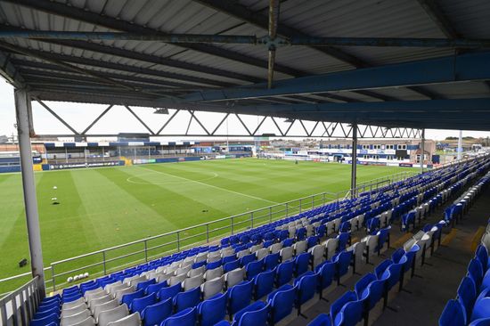 Holker Street Stadium Home Barrow Afc Editorial Stock Photo - Stock ...