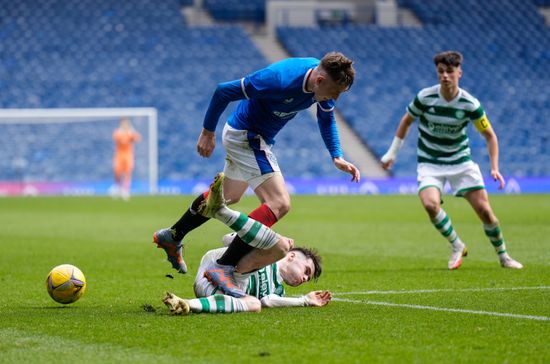 Connor Allan Rangers B Challenges Ball Editorial Stock Photo - Stock ...