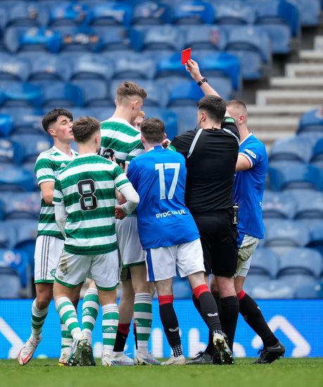 Referee Greg Souter Sends Off Adam Editorial Stock Photo - Stock Image ...