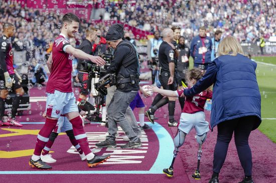 Freya Mascot Declan Rice West Ham Editorial Stock Photo - Stock Image ...