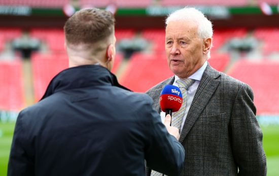 Efl Chairman Rick Parry Interviewed Before Editorial Stock Photo ...