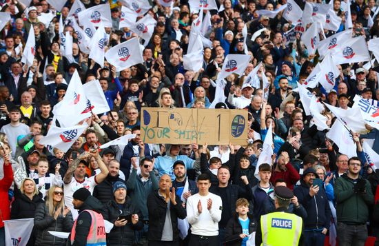 Bolton Wanderers Fans Stands Editorial Stock Photo - Stock Image ...