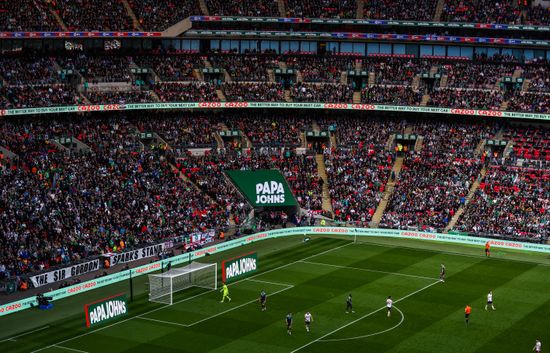 Cazoo Advert Shown On Pitchside Led Editorial Stock Photo - Stock Image ...