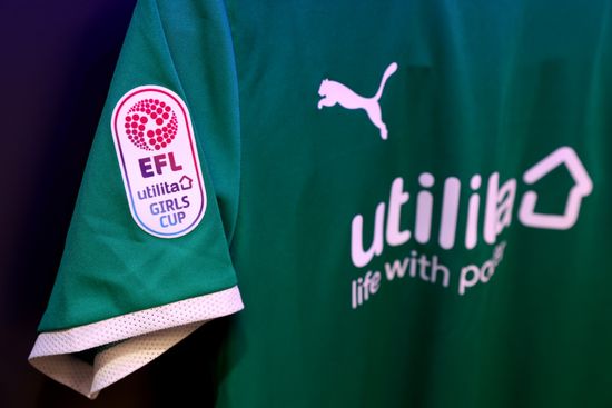 Efl Utilita Girls Cup Arm Patch Editorial Stock Photo - Stock Image ...
