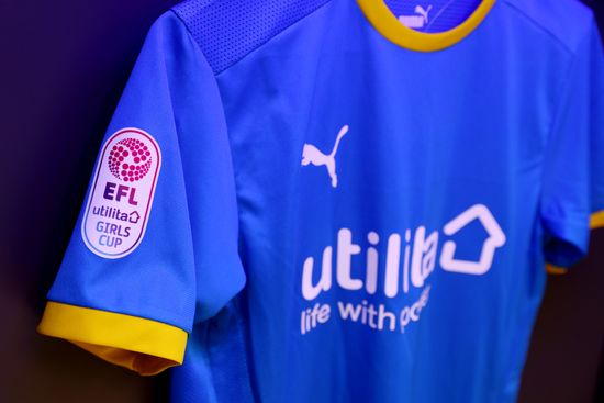 Efl Utilita Girls Cup Arm Patch Editorial Stock Photo - Stock Image ...