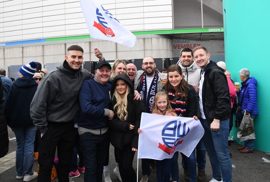 Bolton Wanderers Fans Their Fan Zone Editorial Stock Photo - Stock ...