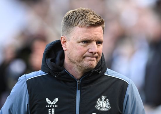 Eddie Howe Manager Newcastle United Editorial Stock Photo - Stock Image ...