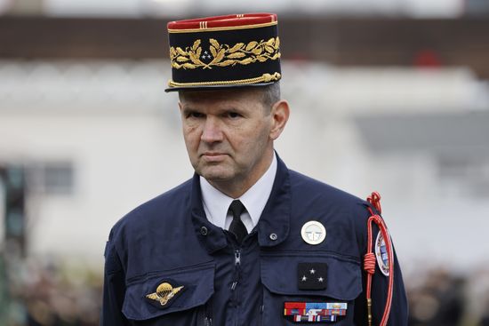 Gign Commander General Ghislain Rety Attends Editorial Stock Photo ...