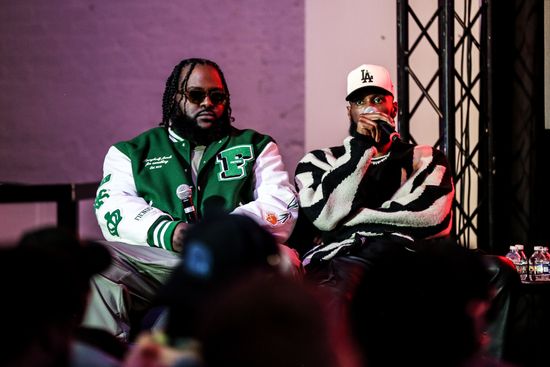 Rapper Bas Frank Brim Were Panelist Editorial Stock Photo - Stock Image ...