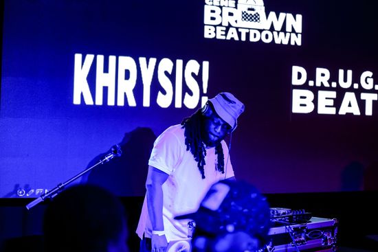 Dj Khrysis On Stage Dj Battle Editorial Stock Photo - Stock Image ...