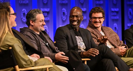 Ash Crossan Jon Favreau Dave Filoni Editorial Stock Photo - Stock Image ...