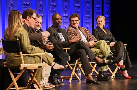 Ash Crossan Jon Favreau Dave Filoni Editorial Stock Photo - Stock Image ...