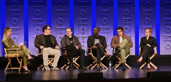 Ash Crossan Jon Favreau Dave Filoni Editorial Stock Photo - Stock Image ...