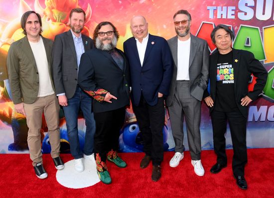 Michael Jelenic Aaron Horvath Jack Black Editorial Stock Photo - Stock ...