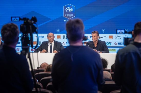 French Football Federation Fff President Philippe Editorial Stock Photo ...