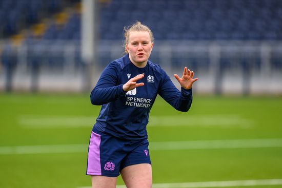 Meryl Smith Scotland During Scotland Womens Editorial Stock Photo ...