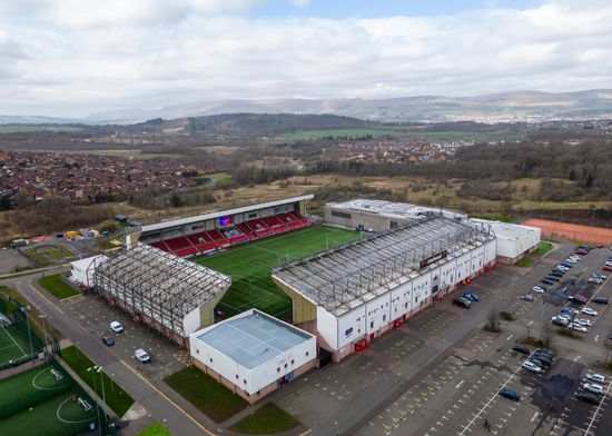 Aerial View Broadwood Stadium Editorial Stock Photo - Stock Image ...