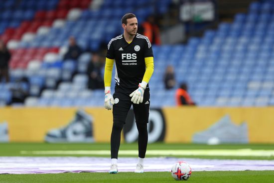 Goalkeeper Danny Ward Leicester City Warms Editorial Stock Photo ...