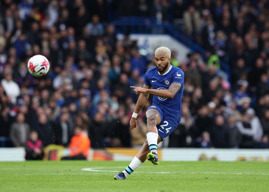 Reece James Chelsea Passing Ball Into Editorial Stock Photo - Stock ...