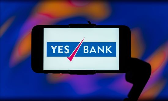 This Photo Illustration Yes Bank Logo Editorial Stock Photo - Stock ...