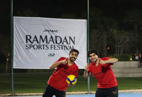 People Pose While Playing Ramadan Sports Editorial Stock Photo - Stock ...