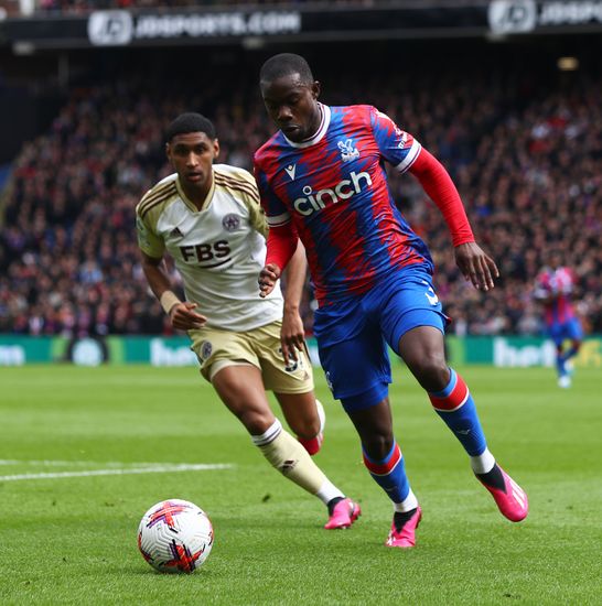 Tyrick Mitchell Crystal Palace Pressured By Editorial Stock Photo ...
